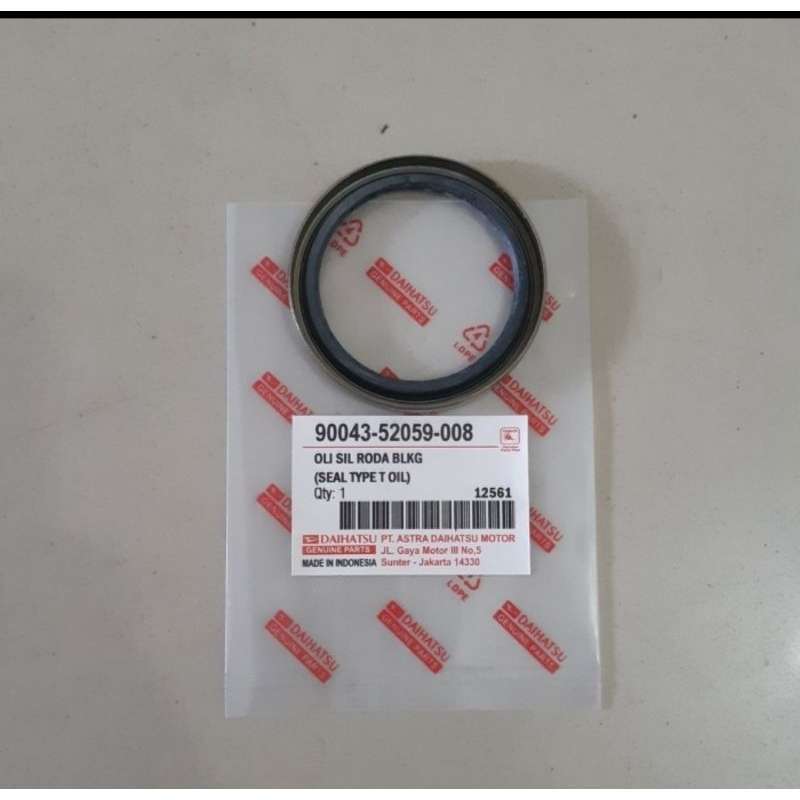 Jual Oil Seal Roda Belakang Taft Gt (90043-52059-008) Di Seller Gst ...