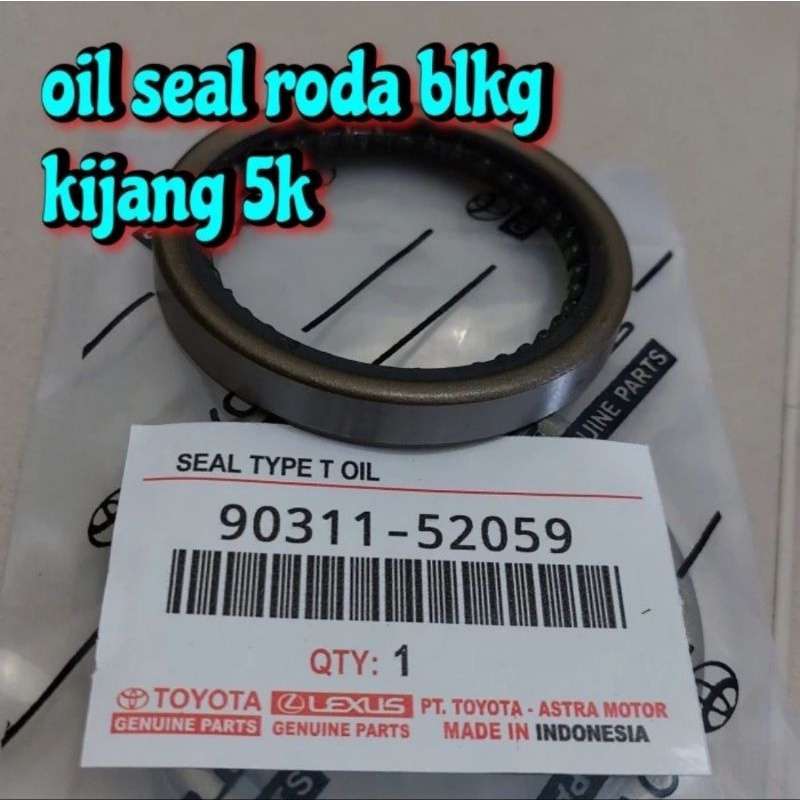Jual oil seal roda blk kijang 5k besi 90311-52059 di Seller GST motor ...