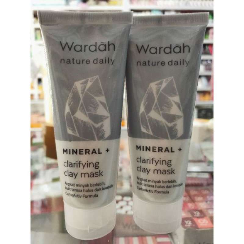Jual clay mask charcoal wardah Original & GRATIS ONGKIR - Harga Juni 2026