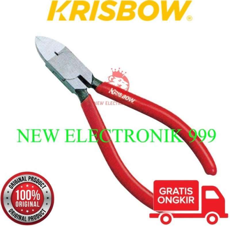Promo KRISBOW PLASTIC CUTTING PLIER 6INCH LPPCP6 KW0101364 Diskon 23% ...