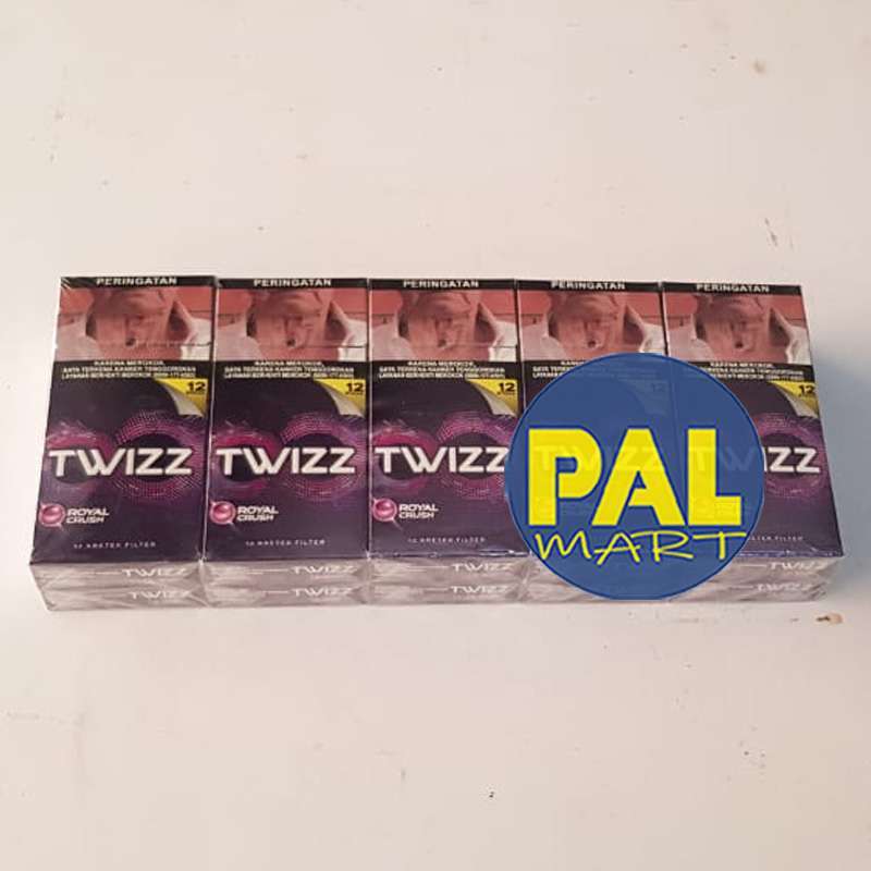Jual Twizz Ungu 12 Rokok Filter [1 Slop / 10 Bungkus @ 12 Batang ...