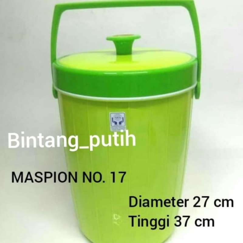 Promo Rice Bucket / Termos Wadah Nasi / Es 17 Liter Mp Tempat Simpan ...