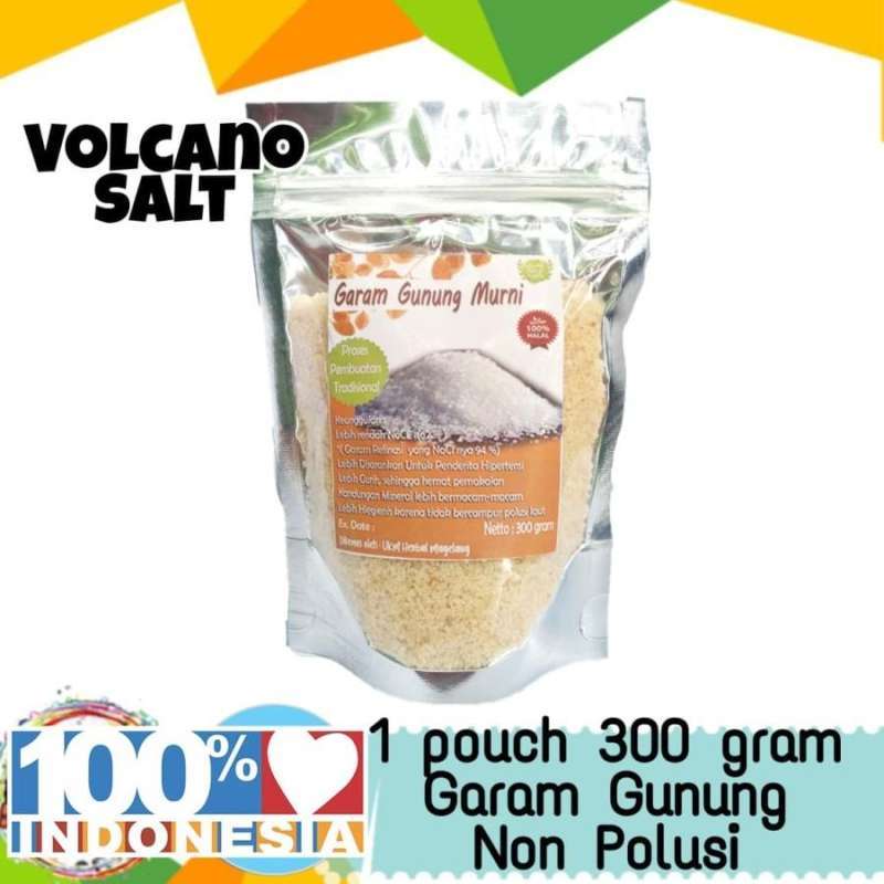 Jual Garam Gunung Lokal Murni Mirip Himalayan Himalaya 300 g Rendah ...