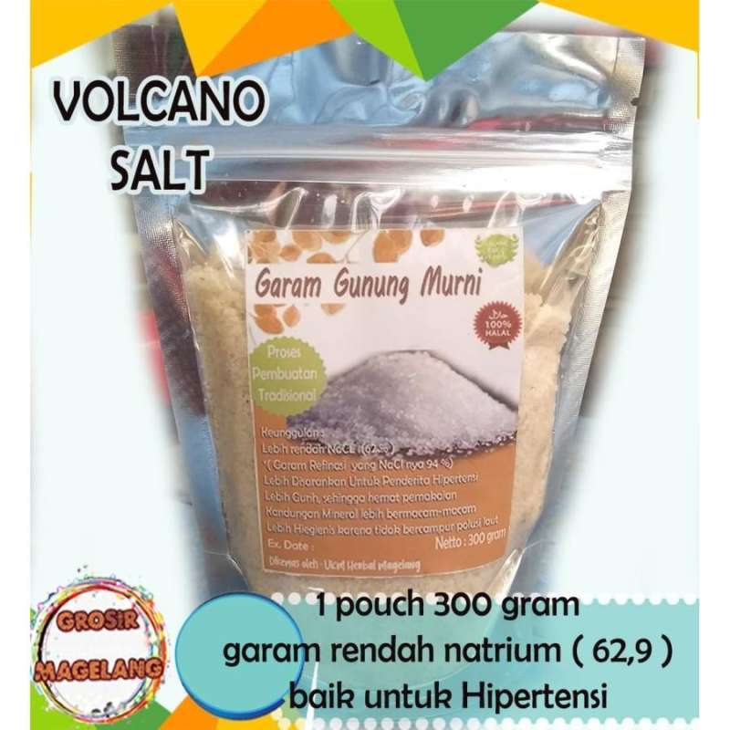 Jual Garam Gunung Lokal Murni Mirip Himalayan Himalaya 300 g Rendah ...