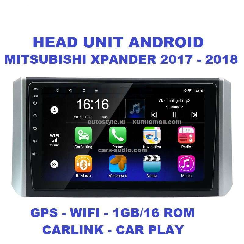 Promo Head Unit Android Mitsubishi Xpander Gps Wifi Car Link Pnp Tape ...