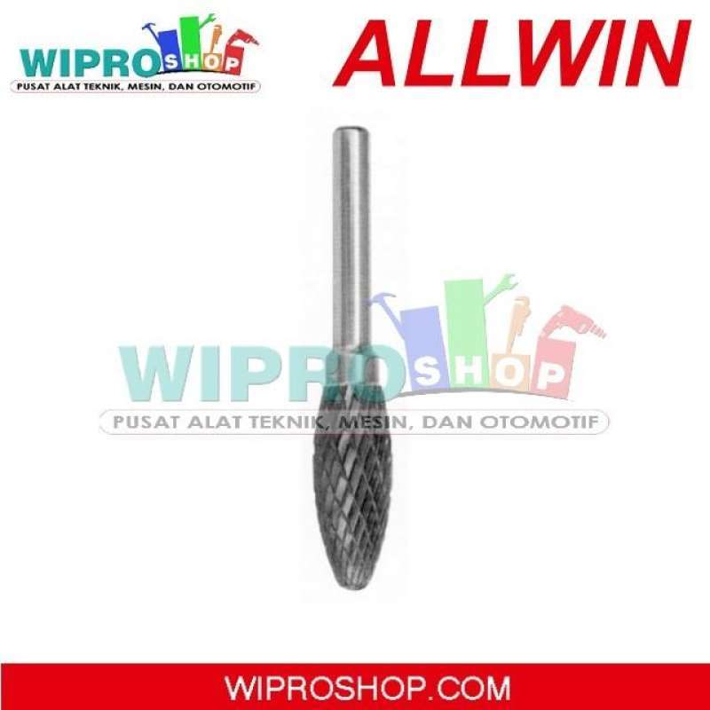 Jual Mata Bor Tuner / Bor Cun / Rotary Burr Type H Allwin - Rb-h0820-6 ...