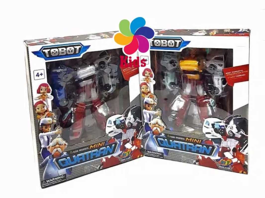 Promo Tobot Quatran 4 Mobil Robot Set Transforming / Mainan Tobot ... Promo Tobot Quatran 4 Mobil Robot Set Transforming / Mainan Tobot ...