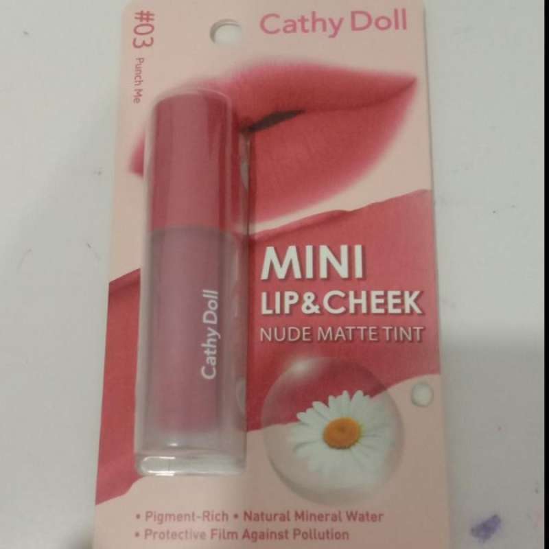 Jual Cathy Doll Mini Lip & Cheek Nude Matte Tint Di Seller Supermart Market - Cengkareng Timur ...