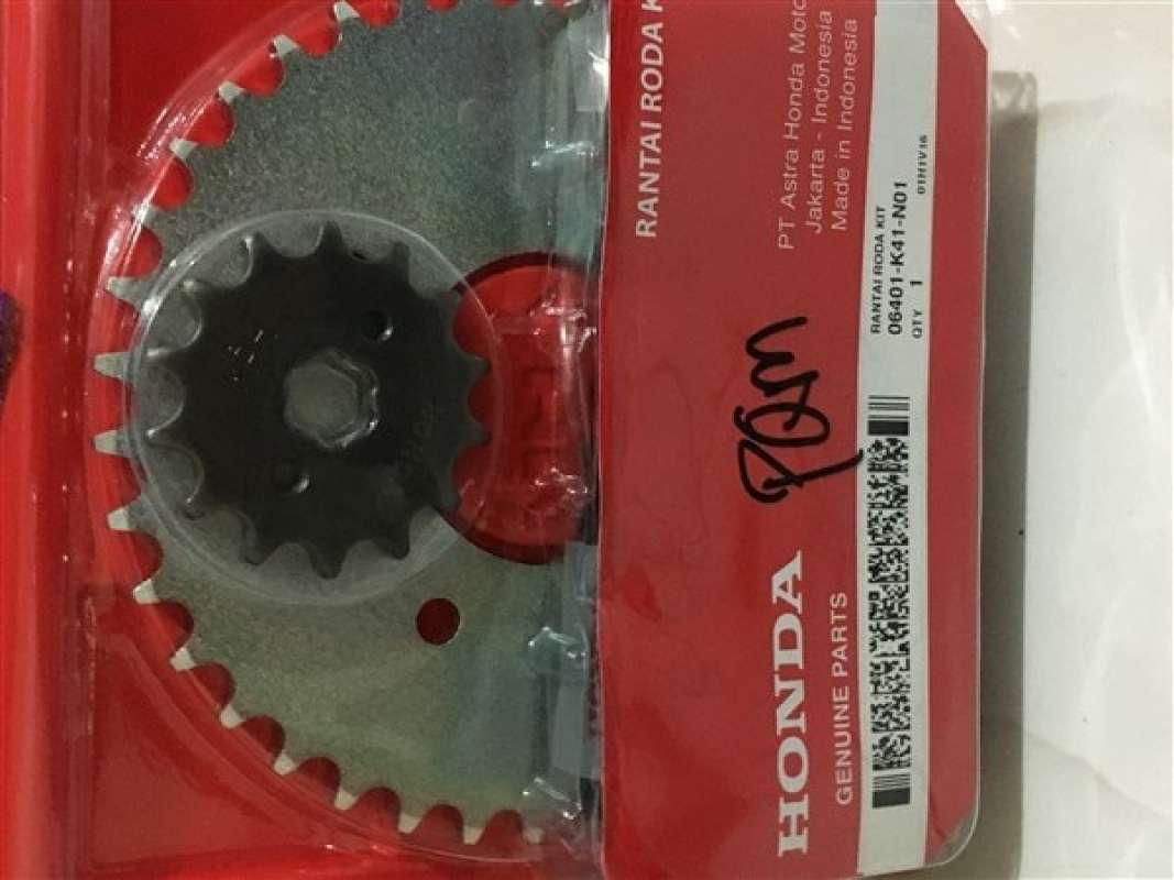 Jual Gearset New Supra X 125 Injection Original Honda K41 Di Seller ...