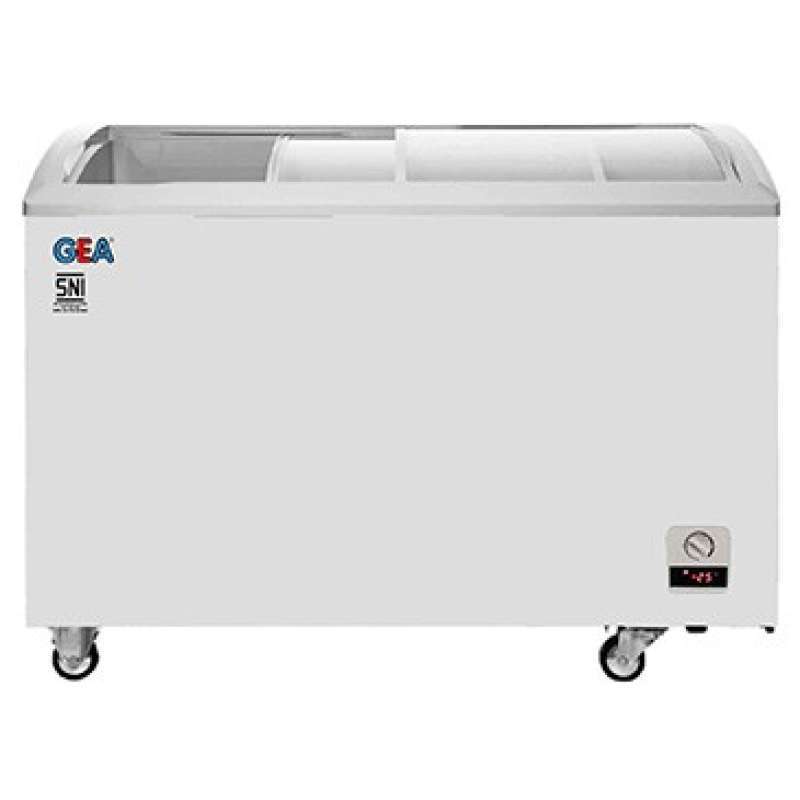 Jual GEA SD-303 CHEST FREEZER SLIDING CURVE GLASS 330 LITER di Seller ...