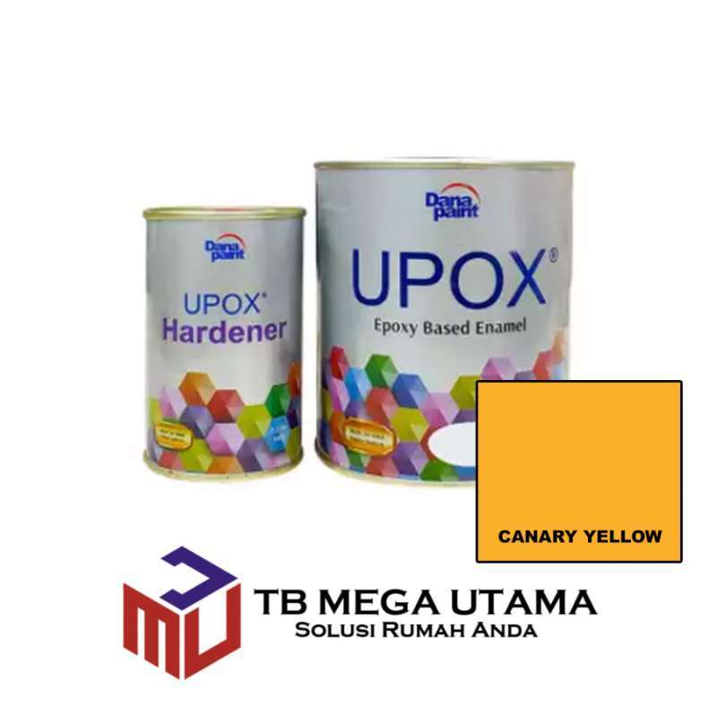 Jual Upox Danapaint Canary Yellow 1 Liter | Cat Epoxy 2 Komponen di ...
