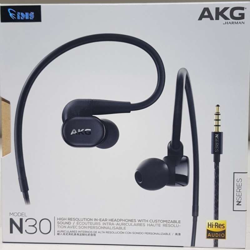 Jual Akg N30 (canal Type Customizeable Earphone Hi-res Audio 2 Way) Hybrid - Bukansembarangtoko ...