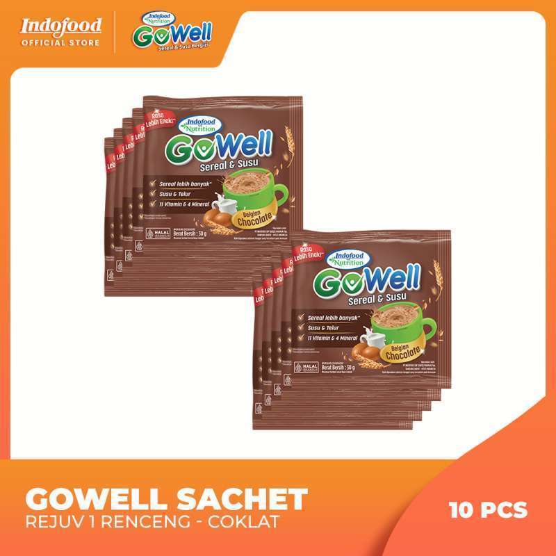 Jual Gowell Sachet Rejuv [1 Renceng/isi 10 Sachet] di Seller Indofood Official Store - Setu ...