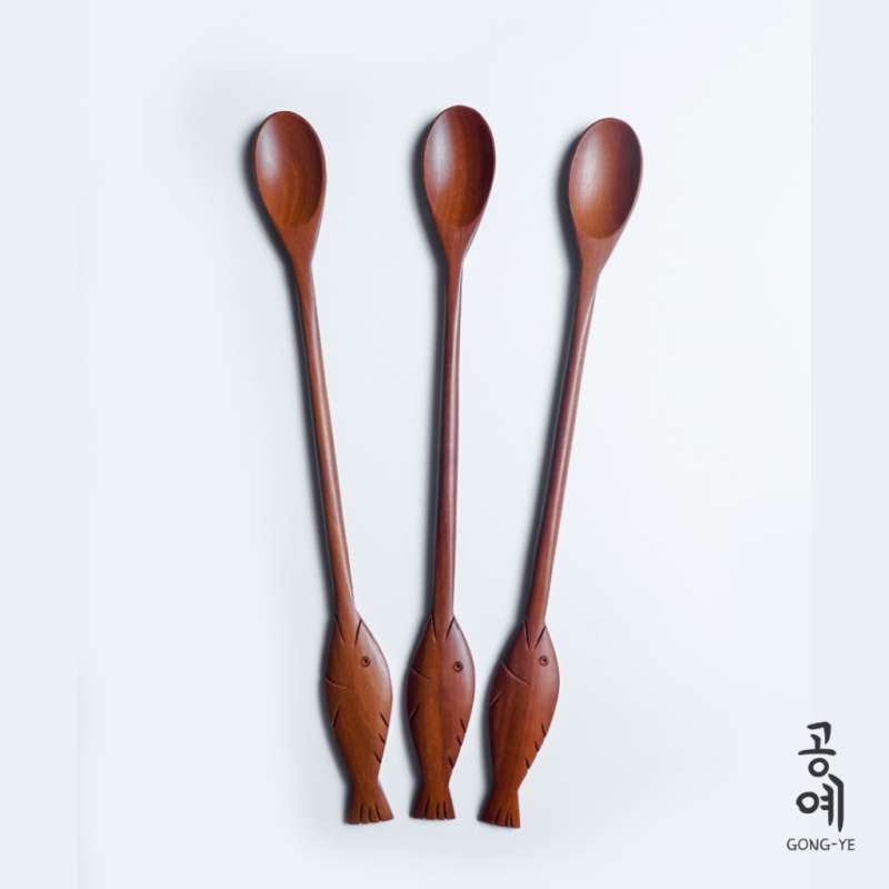 Promo Sendok Kayu Pengaduk Sendok Kayu Bumbu Halus Diskon 1% di Seller ...