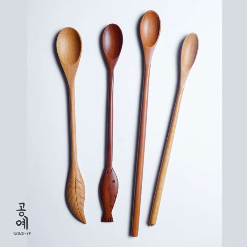 Promo Sendok Kayu Pengaduk Sendok Kayu Bumbu Halus Diskon 1% di Seller ...