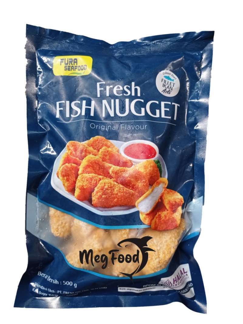 Jual Fura Seafood Fish Nugget | Karage | Cheesy Fish Finger 500g di ...