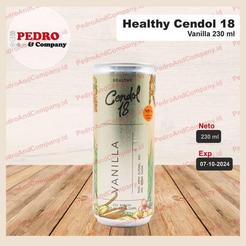 Jual Healthy Cendol 18 Rasa Vanilla 230 Ml Minuman Kaleng Lokal Cendul ...