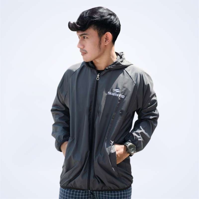 Promo Jaket Parasut Olah Raga Badminton Jaket Running Sauna Simple ...