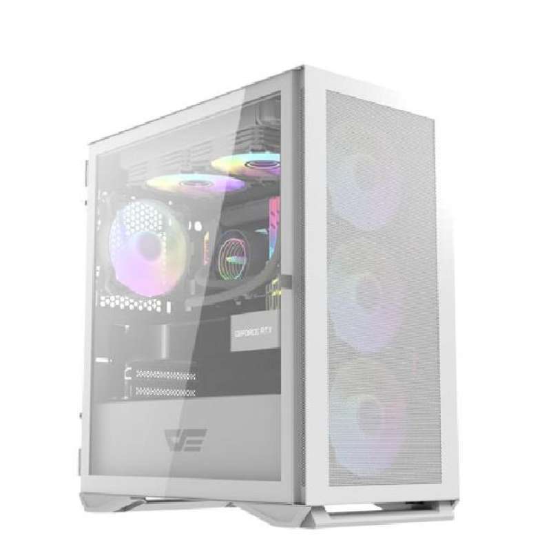 Jual Casing PC M-ATX Darkflash DLM200 Black & White | CPU Case Micro ...