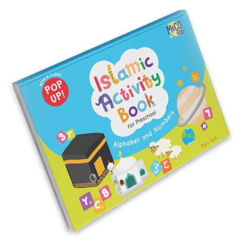 Promo Islamic Activity Book For Presschool : Alphabet And Numbers ...