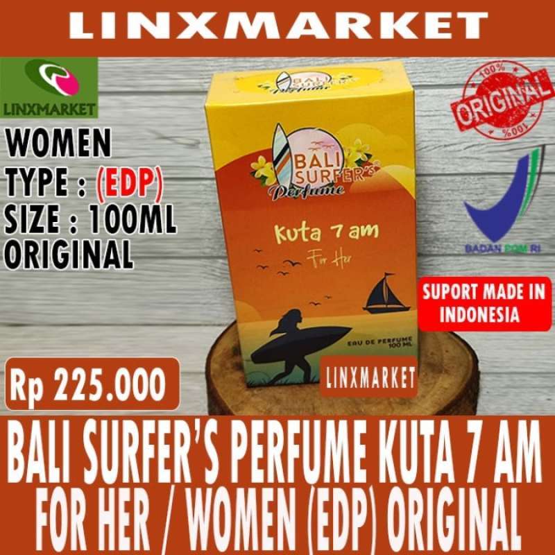 Promo BALI SURFER'S / SURFERS PERFUME KUTA 7 AM FOR HER WOMEN (EDP ...