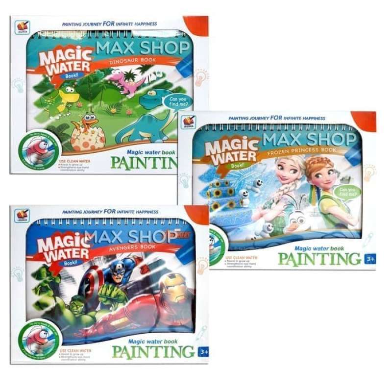 Jual Mainan Magic Drawing Book Menulis Belajar Anak Papan Menggambar ...