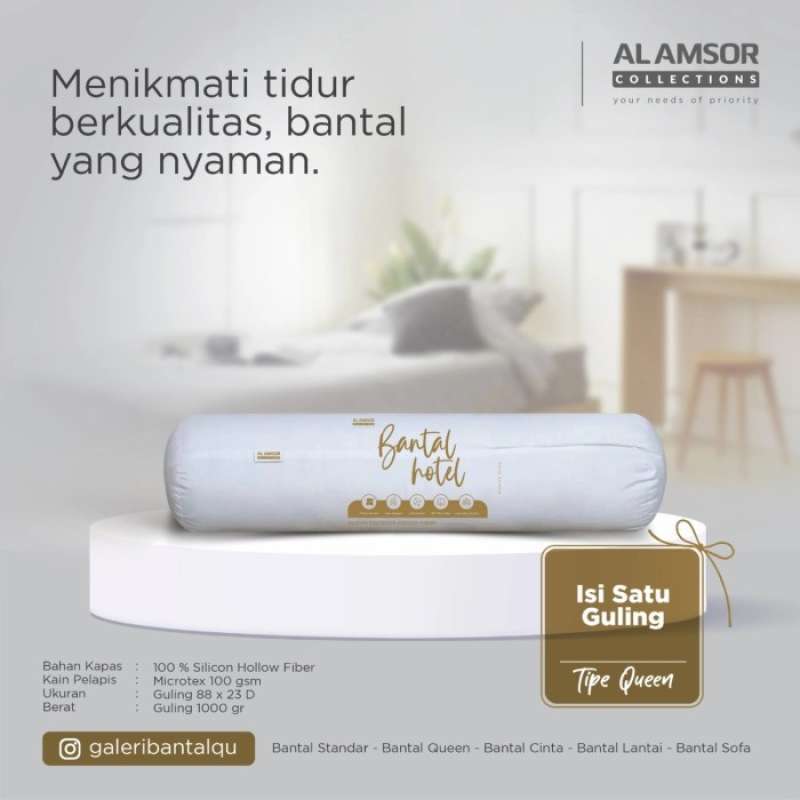 Promo Guling Silikon Tipe Jumbo/Queen (1 pcs) Diskon 25% di Seller OWL ...
