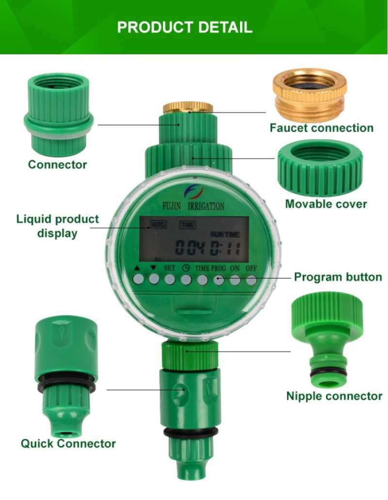 Promo Stop Kran Air Otomatis / Automatic Digital Irrigation Water Timer ...