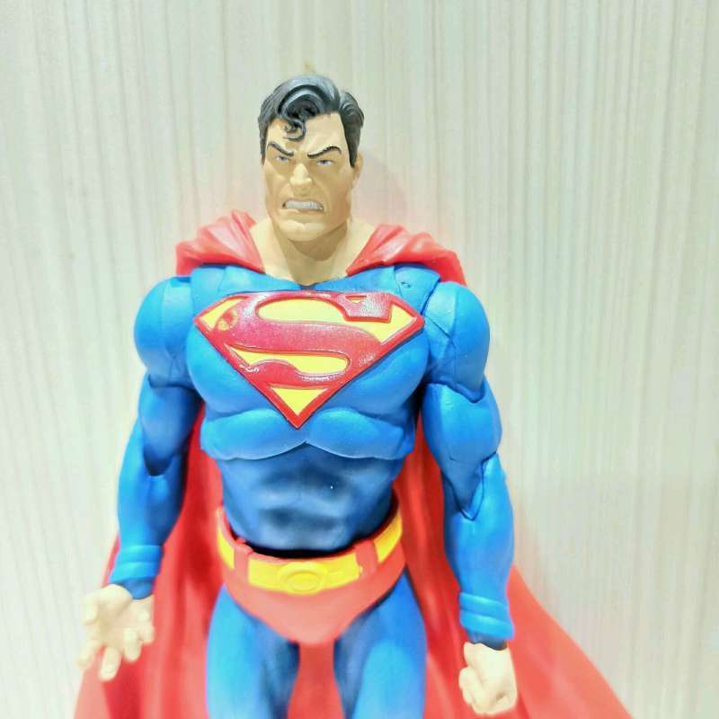Jual mainan action figure superman comics c1000 angry face tinggi ...