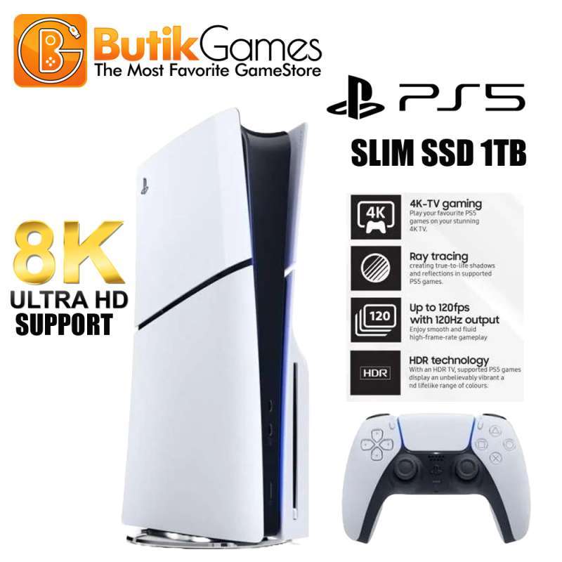 Promo Sony Ps5 Slim Playstation 5 Slim Disc Version Diskon 2% Di Seller ...