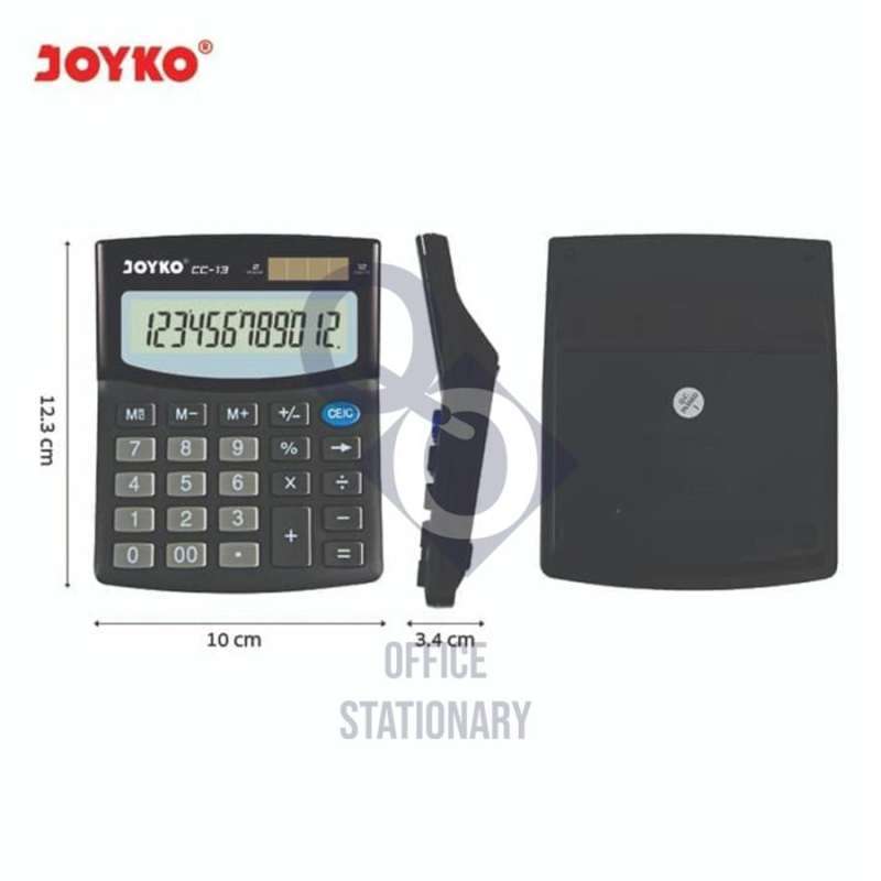 Jual Kalkulator 12 Digit / Calculator Joyko Cc-13 / Check Correct Di Seller Qq Officestationery ...