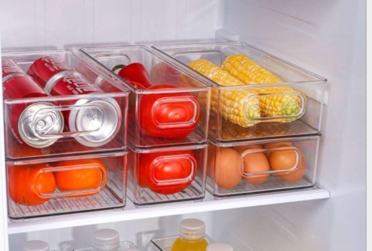 Promo Wadah/kontainer Box Kotak Bahan Akrilik Transparan Ukuran Besar ...