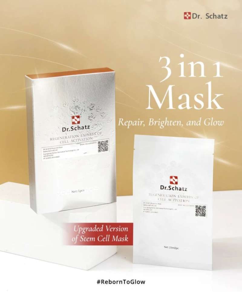 Jual Dr Schatz Phyto Stem Cell Mask (5 Sheet) - New Stem Cell Mask Di ...