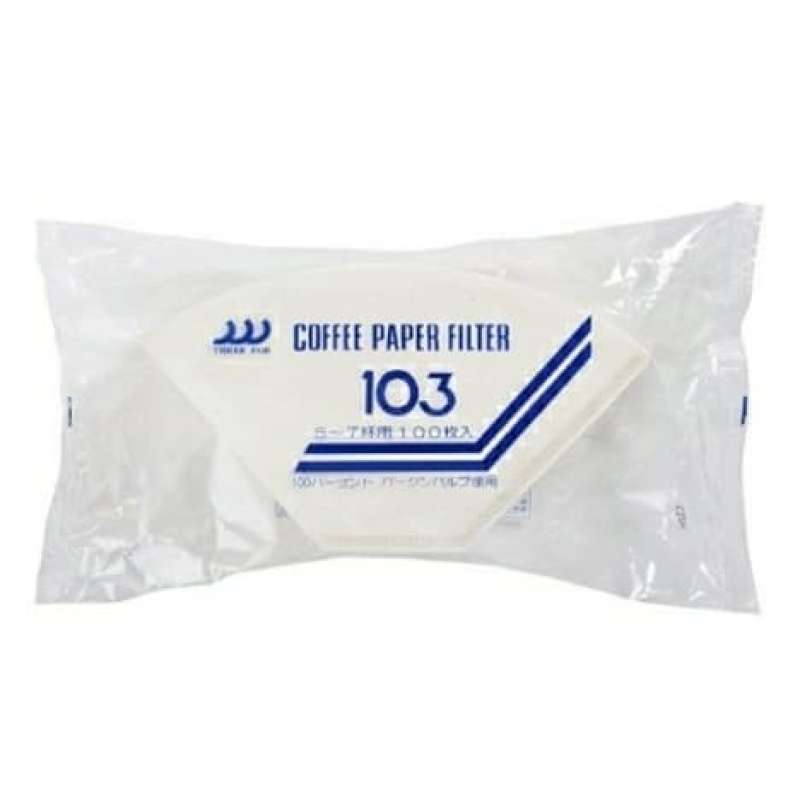 Promo Kertas Saring Kopi Trapesium Coffee Filter Paper 103 White Tpf ...