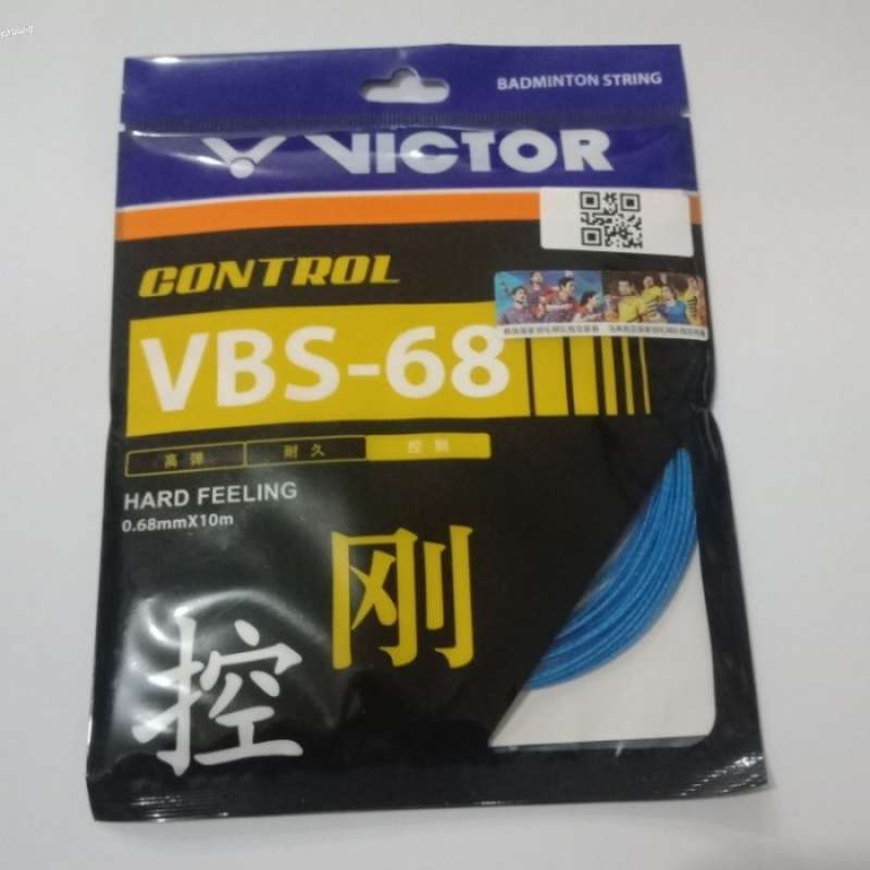 Promo SENAR BADMINTON VICTOR VBS 68 / VICTOR VBS 68 - Cool Blue Diskon ...