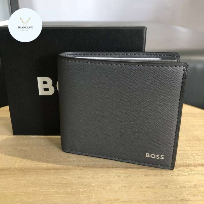 Jual Hugo Boss Boss Zair 8cc Wallet In Black - 100% Authentic Di Seller Brandluxid Official ...
