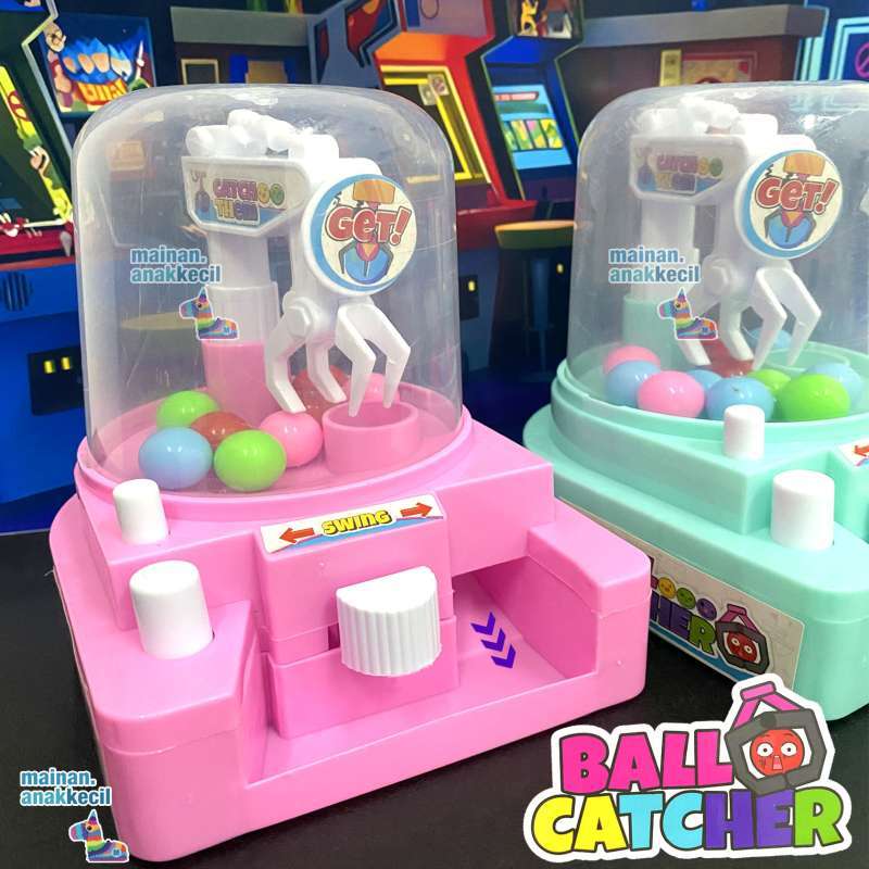 Jual Mainan Interaktif Capit Bola Ball Catcher Claw Machine Boneka ...