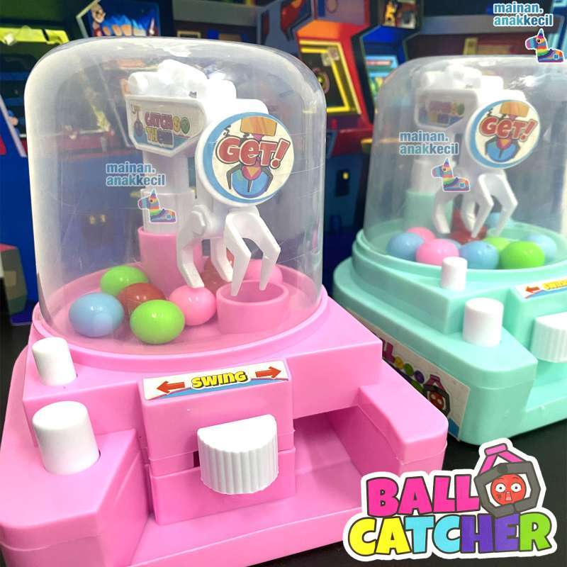 Jual Mainan Interaktif Capit Bola Ball Catcher Claw Machine Boneka ...