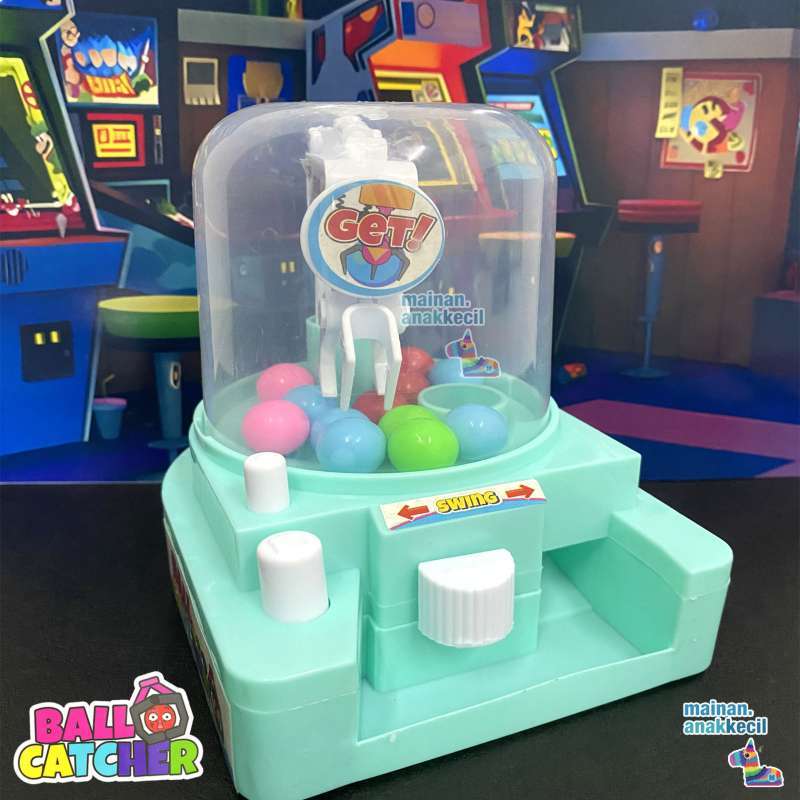 Jual Mainan Interaktif Capit Bola Ball Catcher Claw Machine Boneka ...