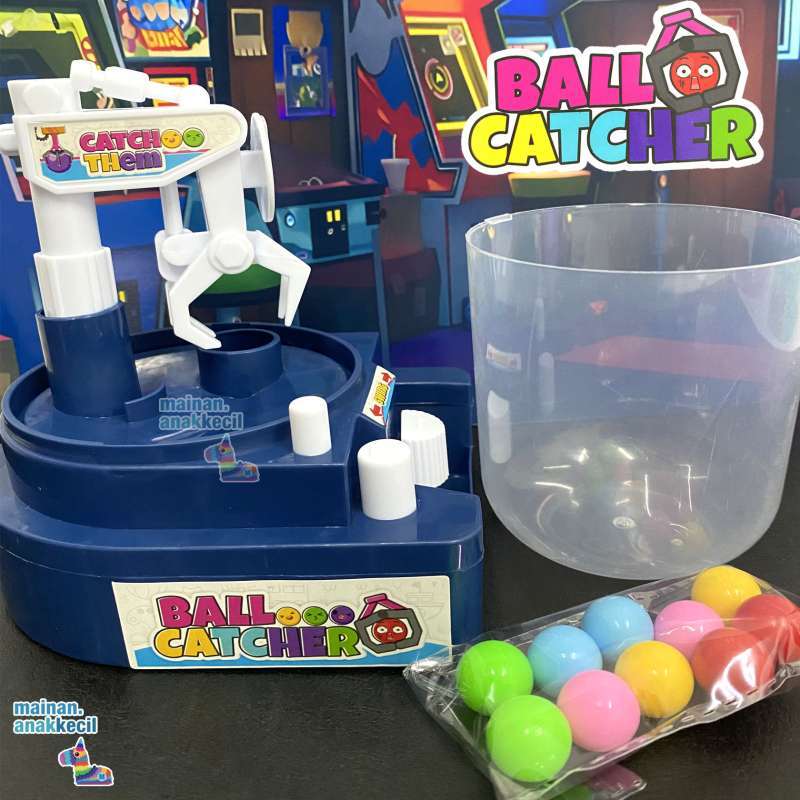 Jual Mainan Interaktif Capit Bola Ball Catcher Claw Machine Boneka ...
