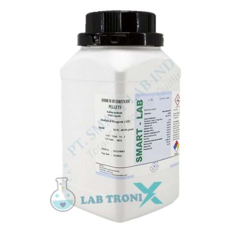 Promo Sodium Hydroxide / Naoh / Natrium Hidroksida (1 Kg) Smart Lab ...