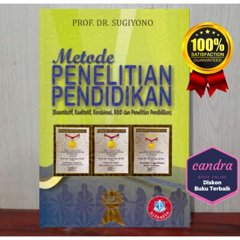 Promo Metode Penelitian Pendidikan Karangan Sugiyono Original Diskon 32 ...