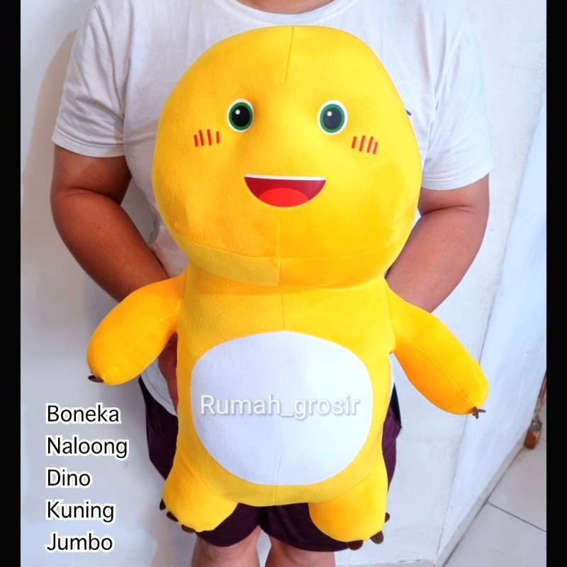 Promo Boneka Dino Naloong Jumbo Lucu Naloong Viral Boneka Viral Diskon ...
