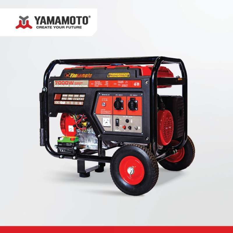 Promo Generator Listrik Bensin 6500 Watt Yamamoto Genset Gold Series ...