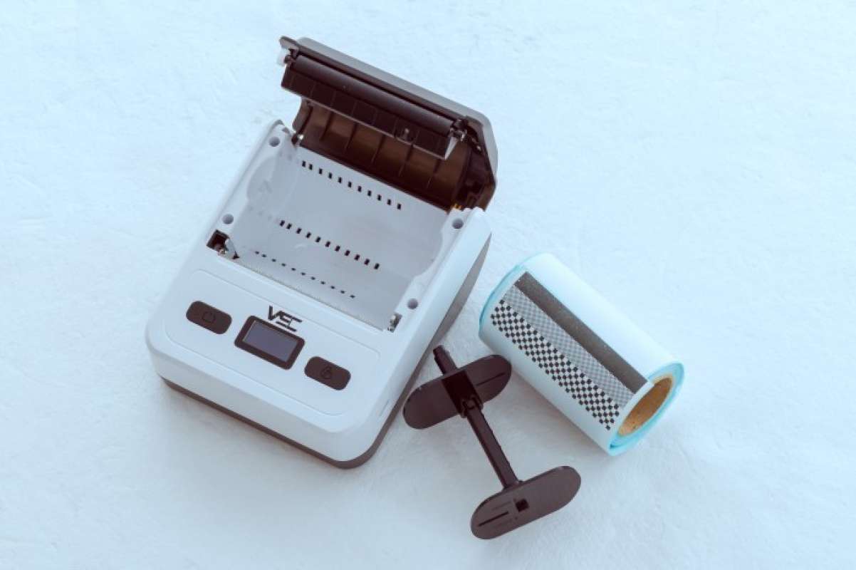 Promo 100% Produk Ori Printer Barcode Thermal Label Printer Vsc Mp-80L ...