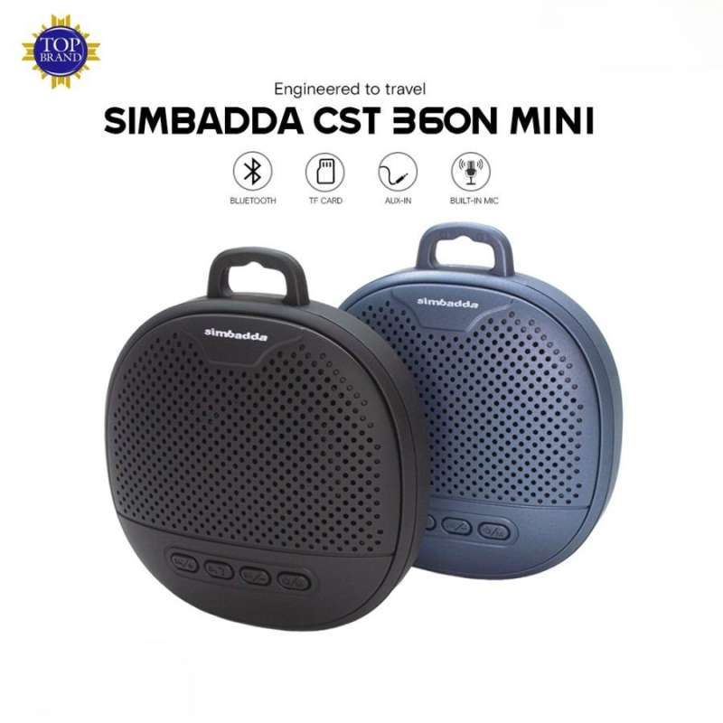 Promo Speaker SIMBADDA CST 360N MINI - Portable Bluetooth Speaker Black ...