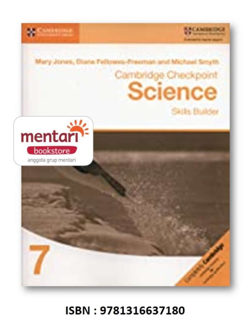 Promo Cambridge Checkpoint Science Skills Builder Workbook 7 - 9 Diskon ...