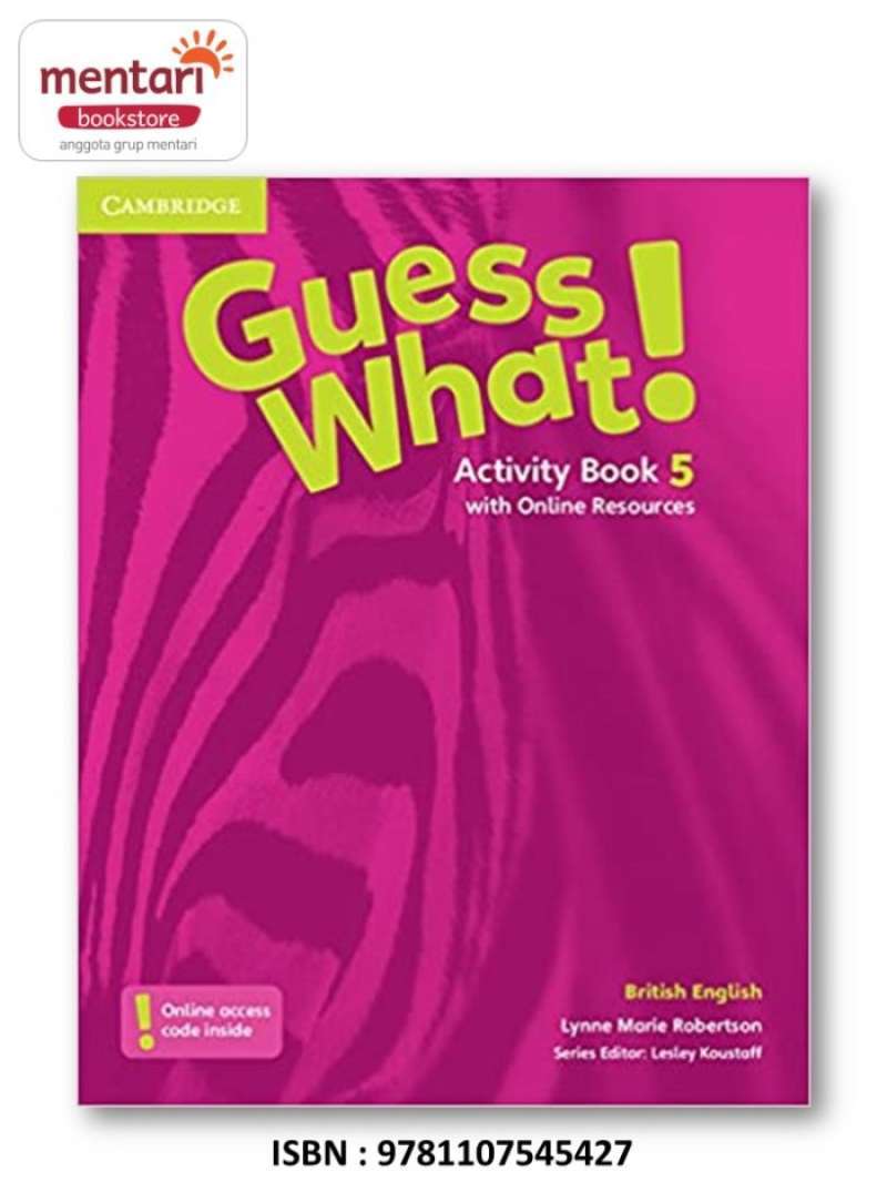 Promo Guess What! Activity Book | Buku Pelajaran Bahasa Inggris ...