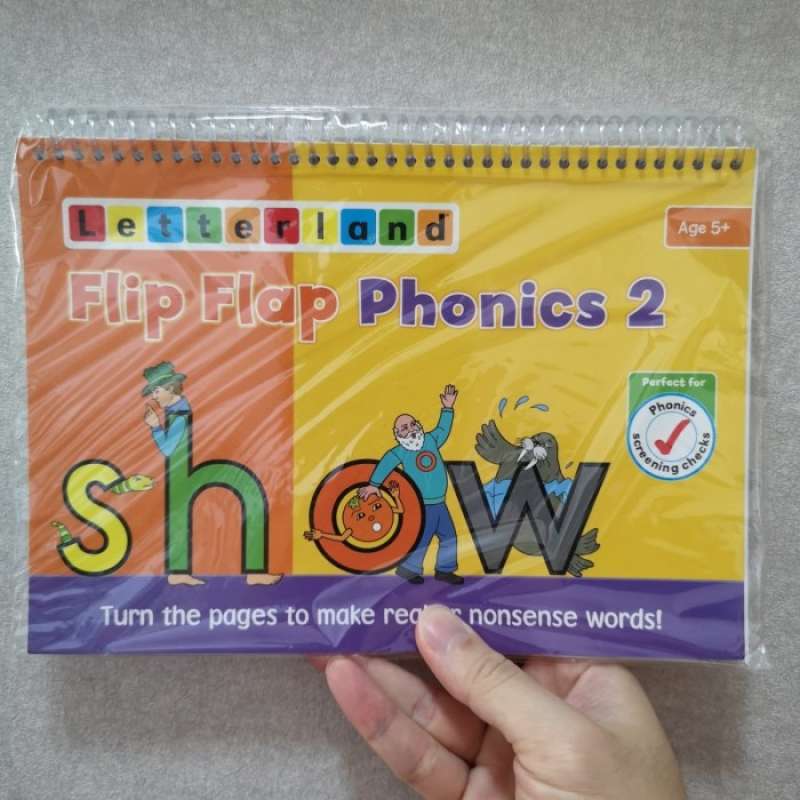 Jual Buku Pelajaran Bahasa Inggris Tk / Letterland Flip Flap Phonics 2 ...