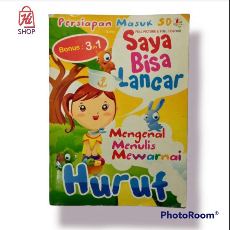 Promo Buku Saya Bisa Lancar Mengenal Menulis Mewarnai Huruf Diskon 23% ...